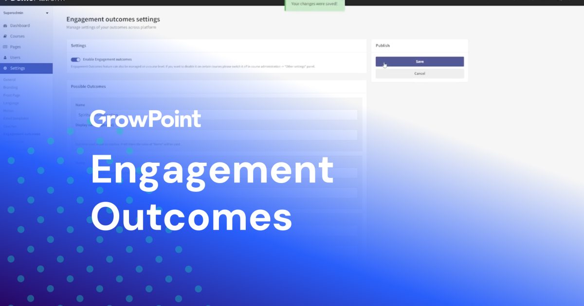 Engagement Outcomes - GrowPoint.io